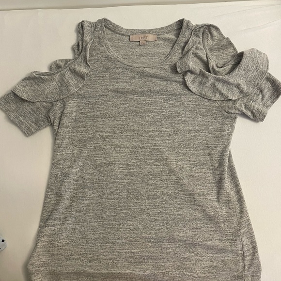 LOFT | Tops | Pair Of Loft Open Shoulder Shirts | Poshmark